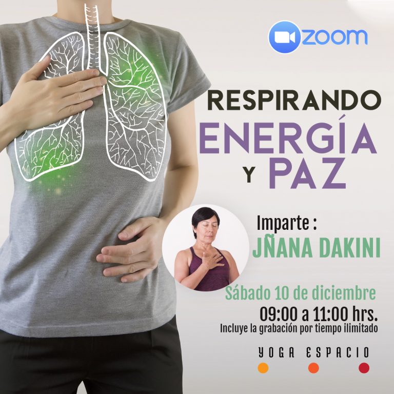 Respirando Energía y Paz • Yoga Espacio