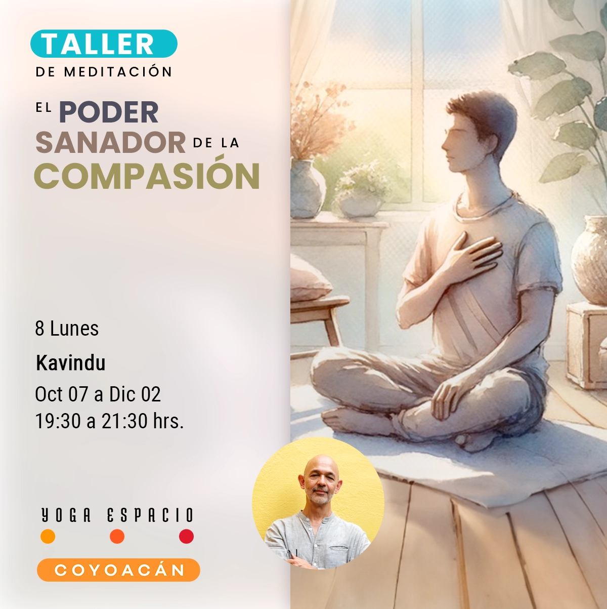 El poder sanador de la compasión • Yoga Espacio